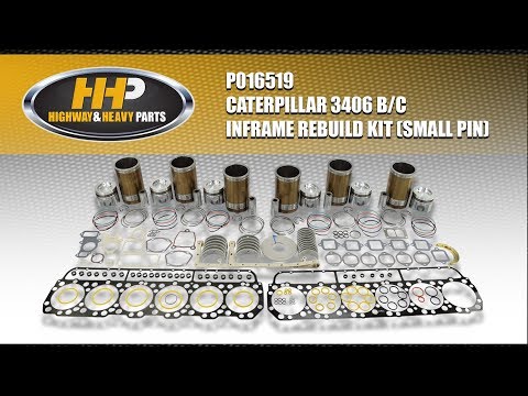 P016519 | Caterpillar 3406B / 3406C Diesel Engine Rebuild Kit