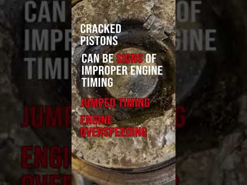 #shorts Piston To Valve Contact In Your Diesel Engine| Improper Valve ...