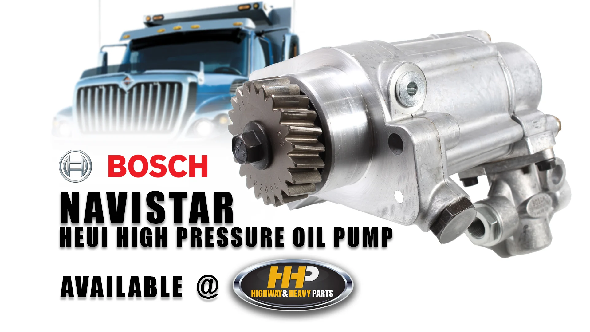 Bosch Navistar International Oil Pumps from HHP