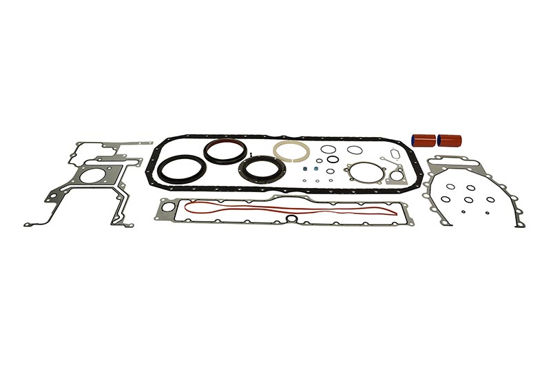 Cummins ISX Dual Cam Lower Engine Gasket Set, New (4955591)