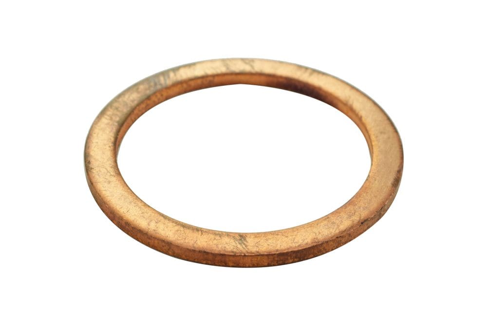 Cummins N14 Oil Pan Drain Plug Gasket, New (67946)