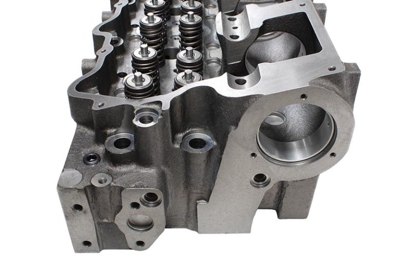 C15 Stage 2 Loaded Cylinder Head, Inconel Exhaust Valves 2635055 ...