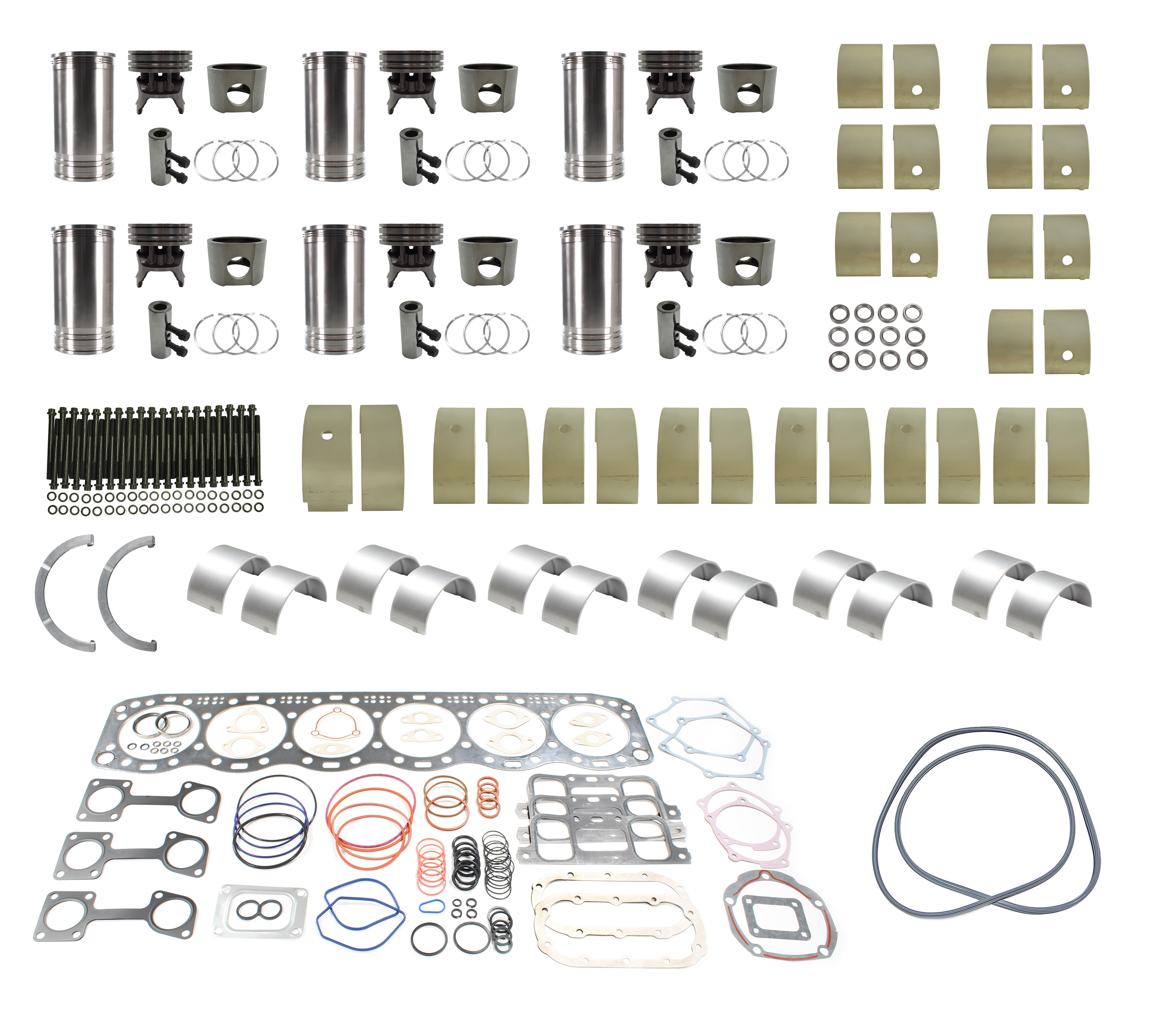 Detroit Diesel Series 60 Engine Kit Overhaul, New (A-MCOH23532555QCA)