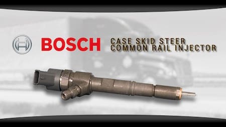 DIESEL ENGINE CASE SKID STEER COMMON RAIL INJECTORS AND HIGH-PRESSURE PUMP