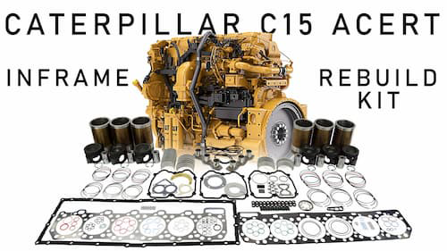 HHP Spotlight: About the Caterpillar C15 Diesel Engine Inframe Rebuild Kit