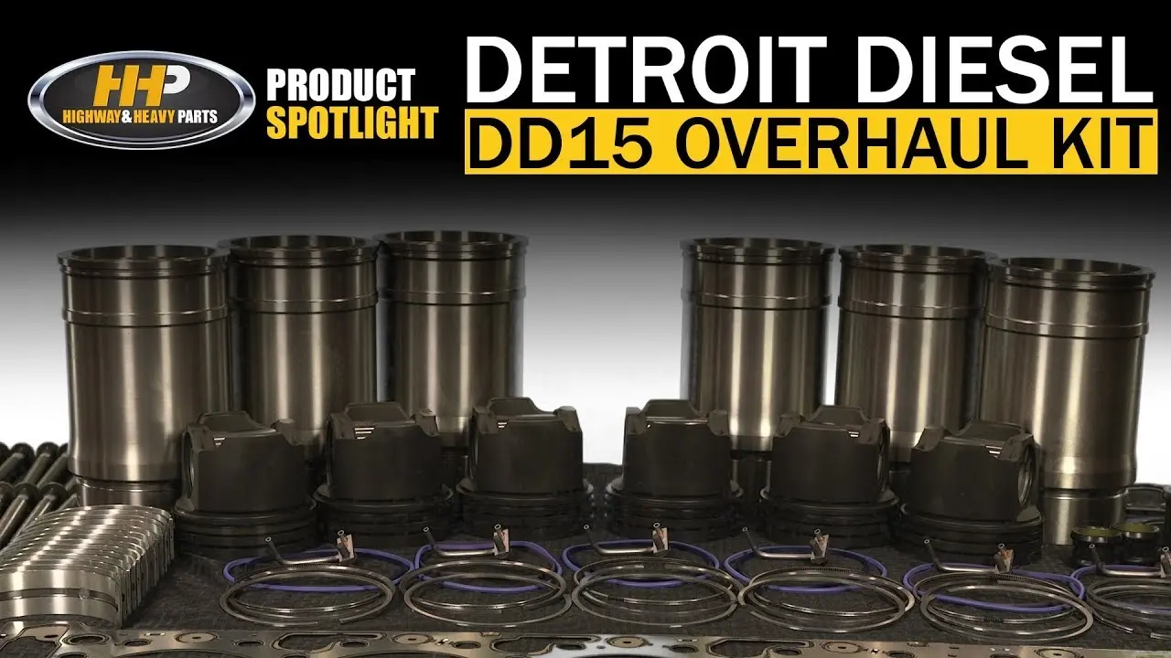 Detroit Diesel DD15 Diesel Engine Overhaul Kit, Highway and Heavy Parts ...