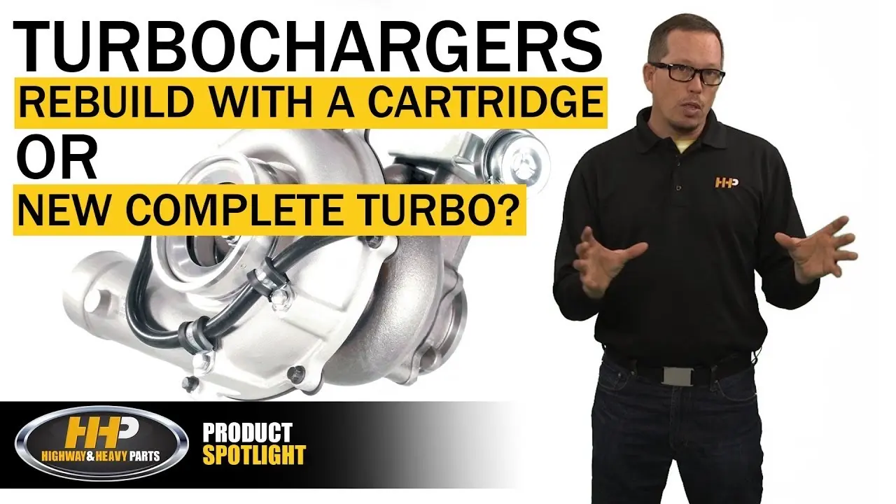 Diesel Engine Turbochargers, Rebuild with a Cartridge or New ...