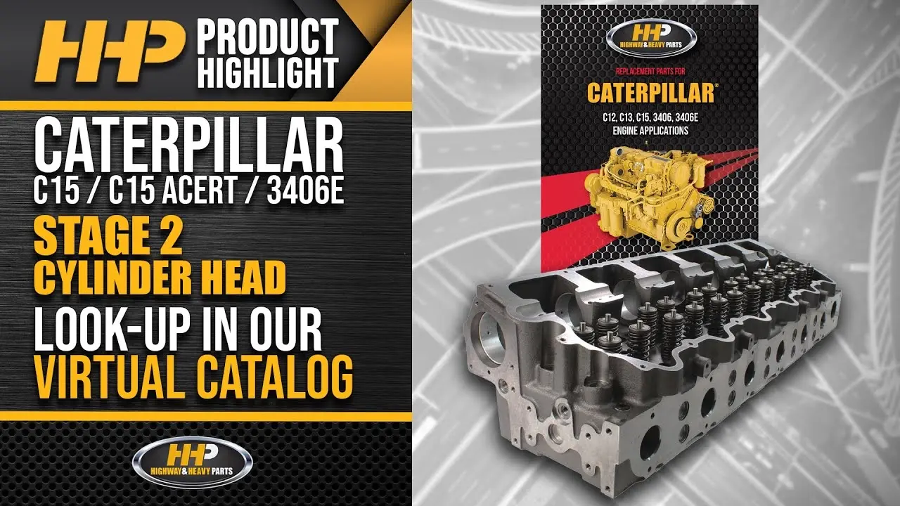 Caterpillar C15, C15 Acert, 3406E Stage 2 Cylinder Head | HHP Carries ...