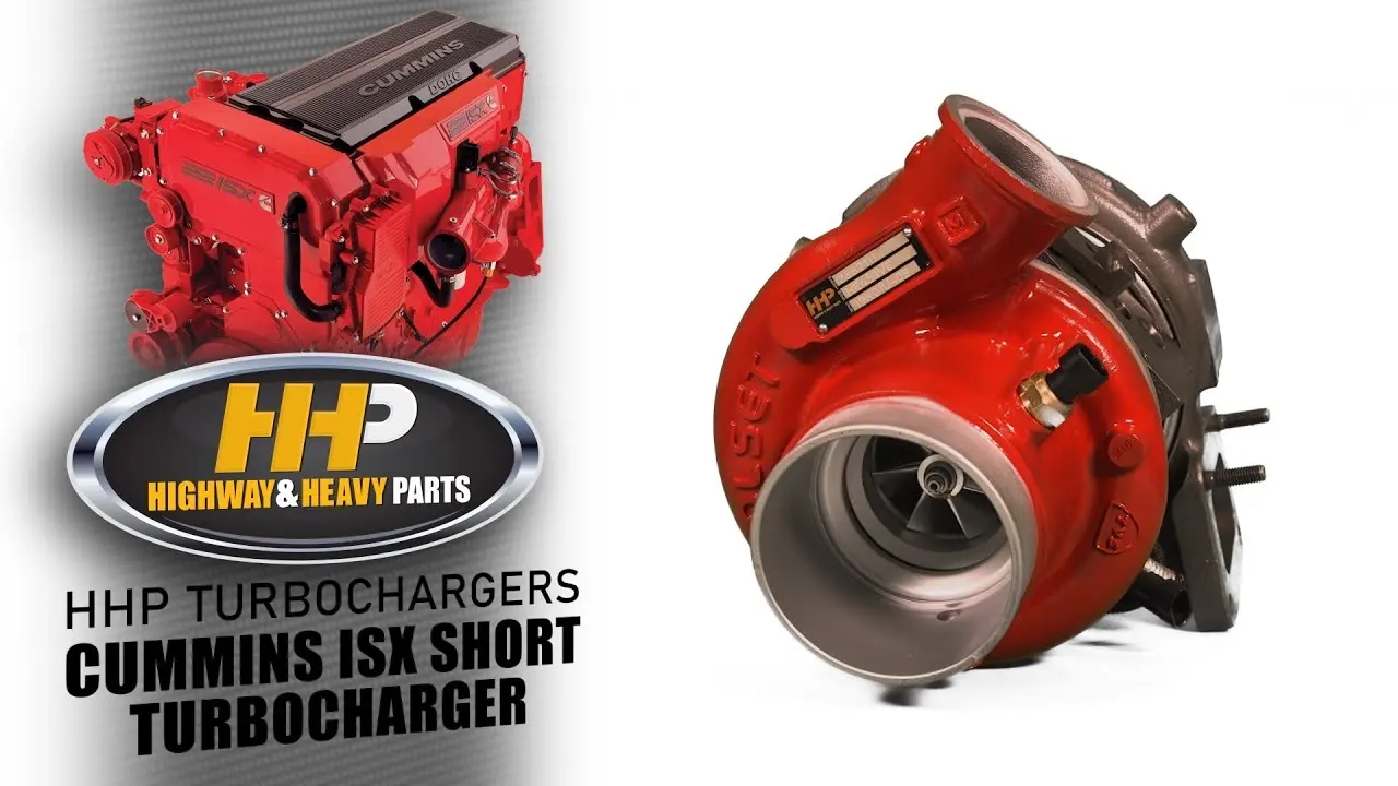 Cummins ISX VGT Turbo Upgrade, Short, HHP Turbochargers