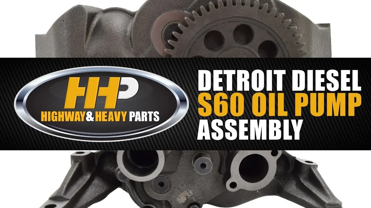New, Diesel Engine Oil Pump, Detroit Diesel Series 60, Shop Highway and ...