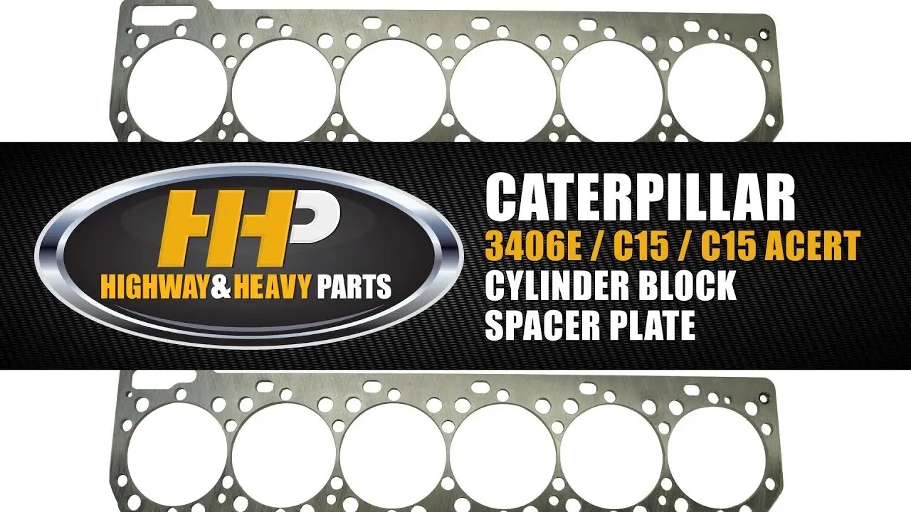 Caterpillar 3406E, C15, C15 Acert Cylinder Block Spacer Plate