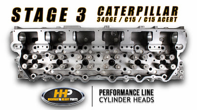 Stage 3 Performance Cylinder Head For Caterpillar Engines